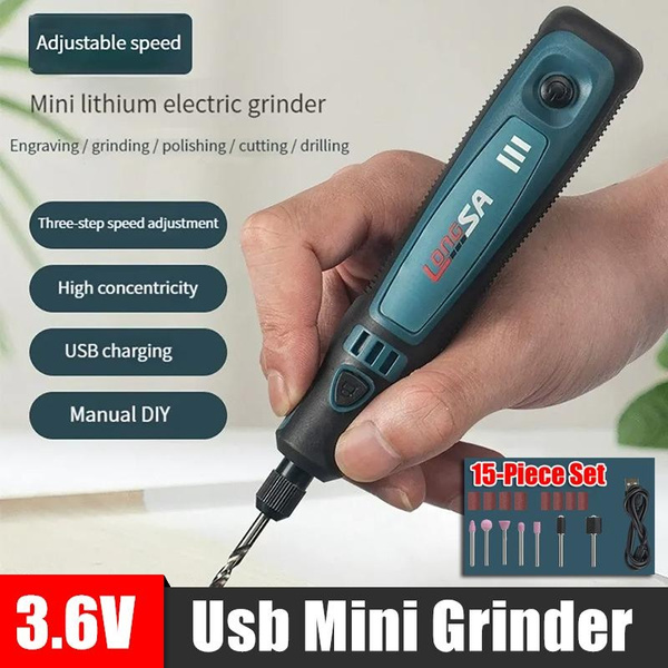 Cordless Electric Drill Dremel Rotary Tools Rechargeable Electric ...