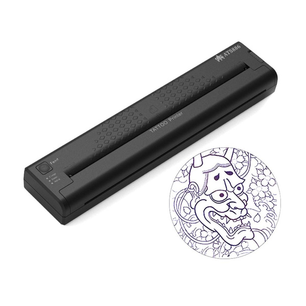 Mini Tattoo Thermal Printer Transfer Machine Copier Stencil Maker Tools ...