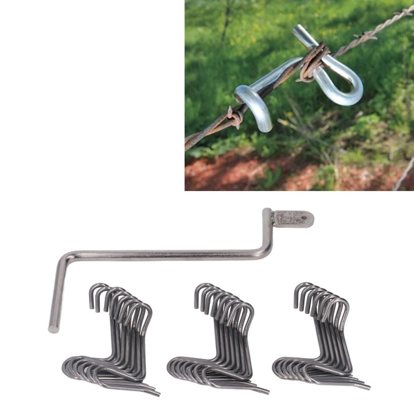 20 Pcs Fence Tightener Firm Fixing Steel Fence Tensioner Tool With ...