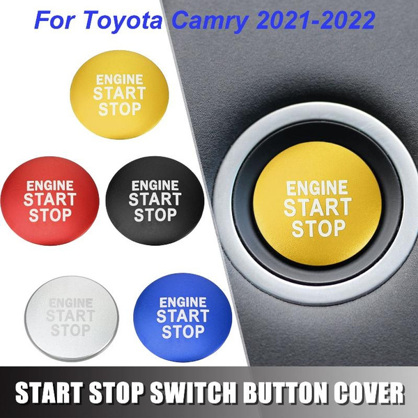 Engine Start Stop Button Cover One Click Push Start Button Trim Sticker ...