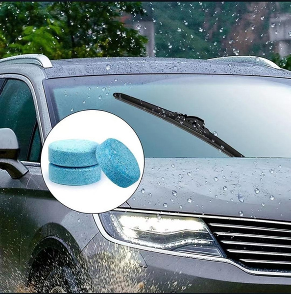 Car glass water effervescent tablets/cleaning effervescent tablets ...