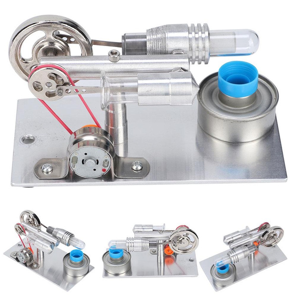 Physics Model, T Type Hot Miniature Fan Stirling Engine for Teaching ...
