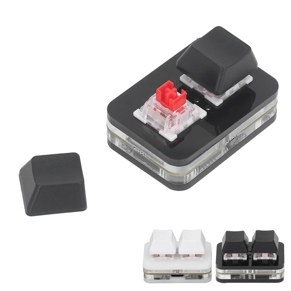 2 Key Keyboard, Multifunctional Default Copy Paste MechanicalKeyboard ...