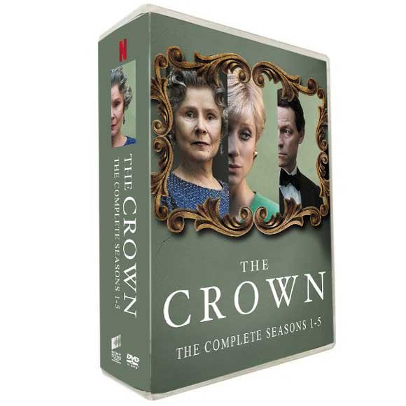 The Crown Complete Season 1-5 DVD 20-Disc Movie Box Set | Wish