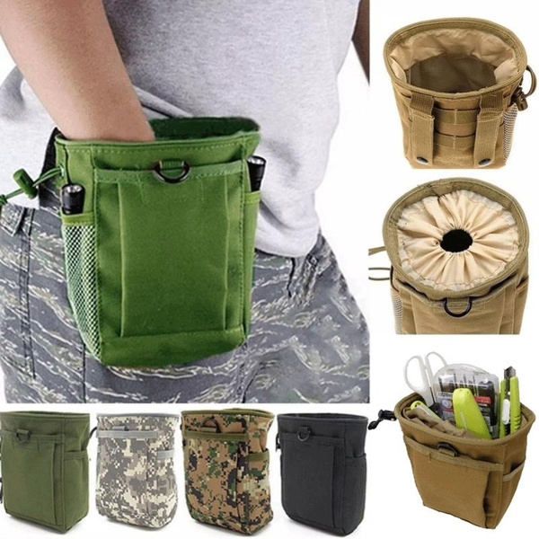 600D Nylon Portable Recycling Bag Outdoor Molle Pouch Military Backpack ...