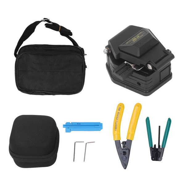 Fiber Optic Tool Kit Multi Purpose FTTH Termination Tools Kit for ...