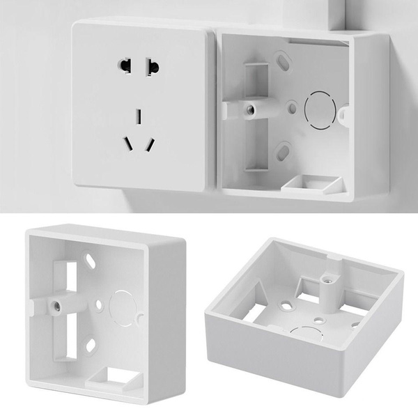 Universal Switch And Socket Apply Wiring Organize On-Wall Mount Wall ...
