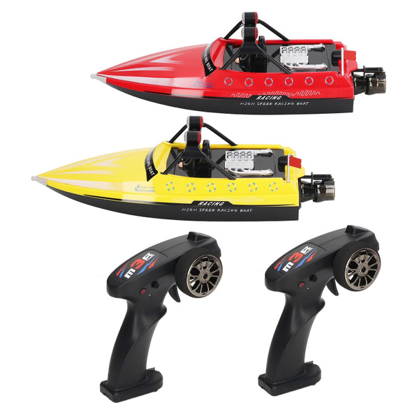 Electric RC Boat Rechargeable RC Boat 16KM/H for Pond | Wish