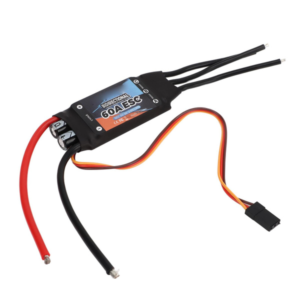 Brushless Electric Speed Controller, Rapid Response Good Handling 60A ...