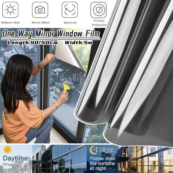 Uv Reflective Window Film One Way Mirror Window Film To Protect Privacy