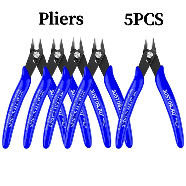 1 PCS Mini Nose Cutting Plier Electrical Wire Cable Cutter Metal Side ...