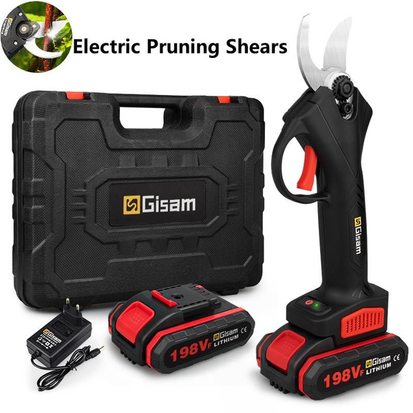 Cordless Electric Pruning Shears Secateur Branch Cutter Brushless ...