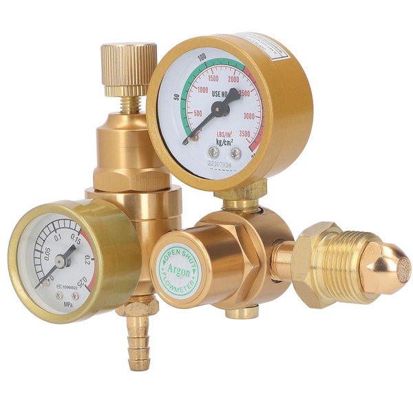 Argon CO2 Regulator Pressure Reducing Valve Gas Welding Regulator ...