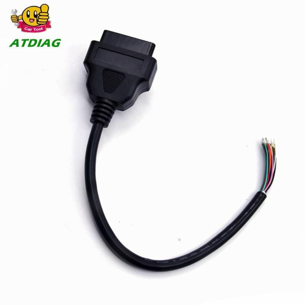 OBD 2 16 Pin Car Diagnostic Interface Tool Adapter OBD2 16pin Female ...