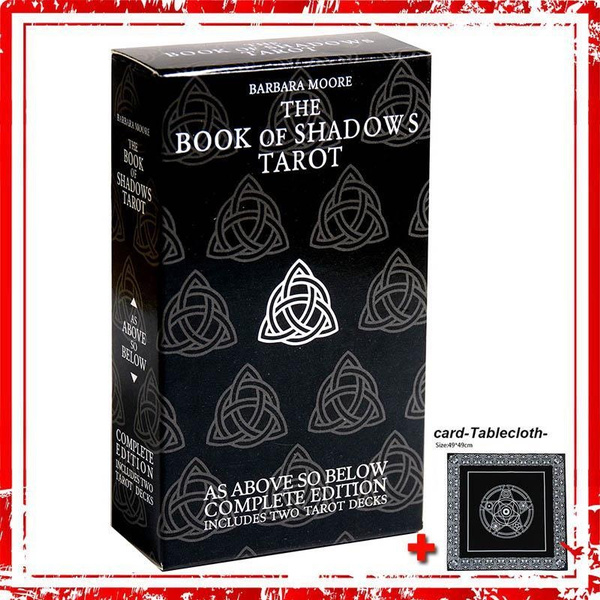 Book of Shadows Tarot Complete Kit Cards Tarot Cards Divination Cards ...