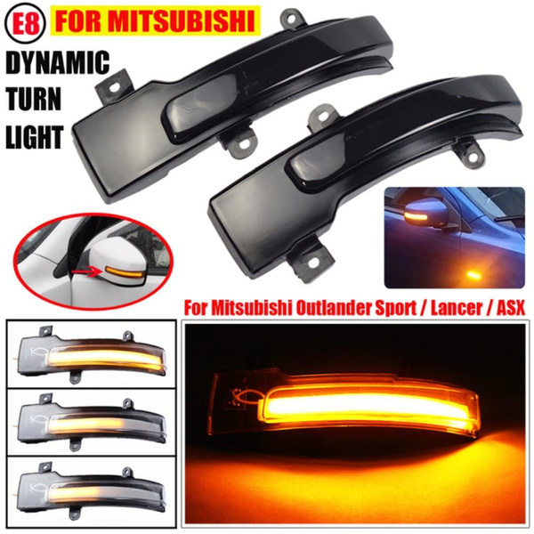 2pcs for Mitsubishi Outlander ASX 2013-2020 Lancer 2016 LED Dynamic ...