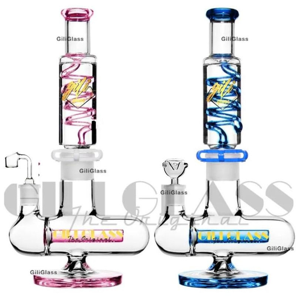 Freezable C Dab Rigs Klein Recycler Water Pipes Gravity Thick Glass ...