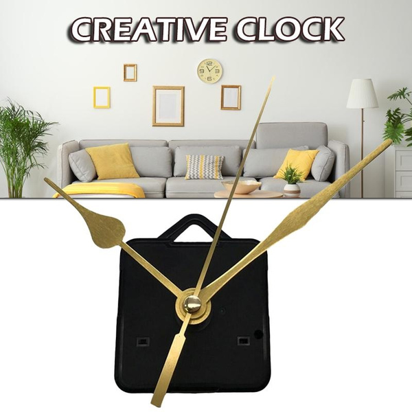DIY Clock Repair Replacement Quartz Clock Mechanism Movement And Hands ...