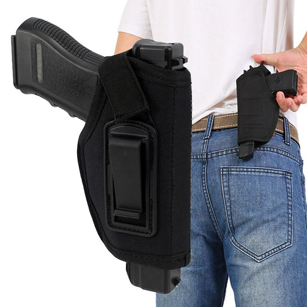 Tactical Nylon Holster Concealed Carry Holster Belt Clip Airsoft Gun ...