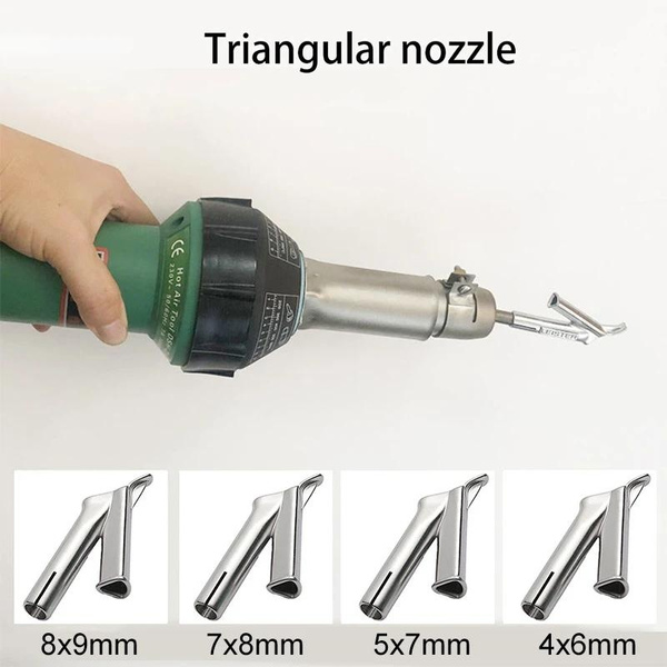 1 Pc Triangle Speed Welding Nozzle Y Type Hot Air Blower Head Heat ...