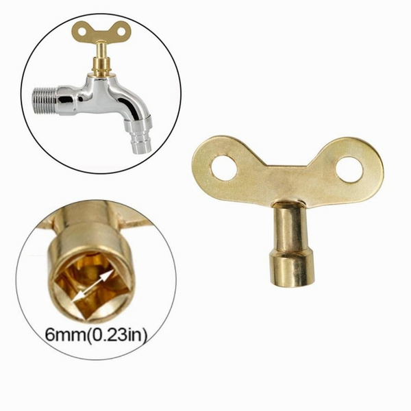 Plumbing Hole Faucet Key Radiator Water Valve Tap Square Socket Special ...