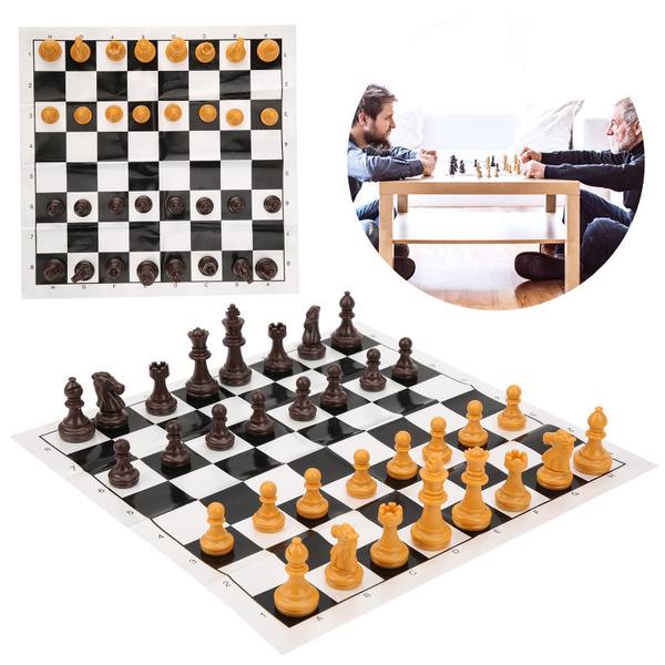 Chess Set, 2 In 1 Board Games For Kids And Adults, Travel Portable Folding Chess Game Sets ...