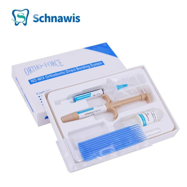 Dental Orthodontic Self-cure Adhesive Mini Kit Adhesive Bondable Glue ...