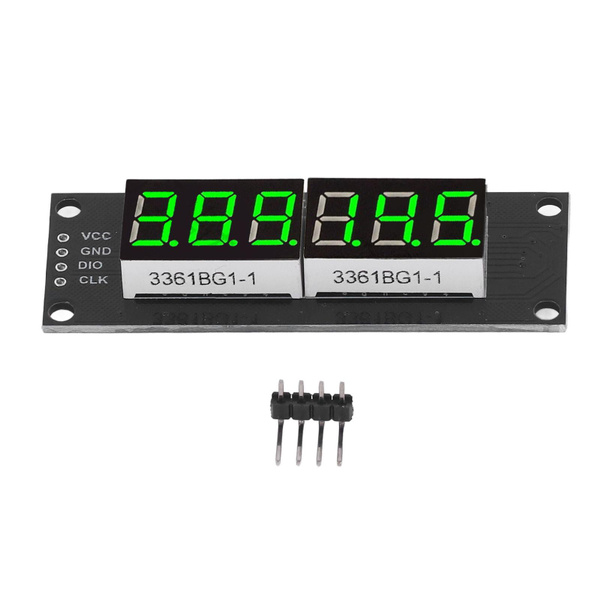 Digital Led Clock 6 Bit 7 Segment Tm1637 Clock Display Tube Module 5v