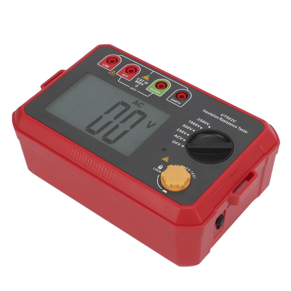 UT502C Insulation Resistance Meter Digital Circuit Leakage Detector ...