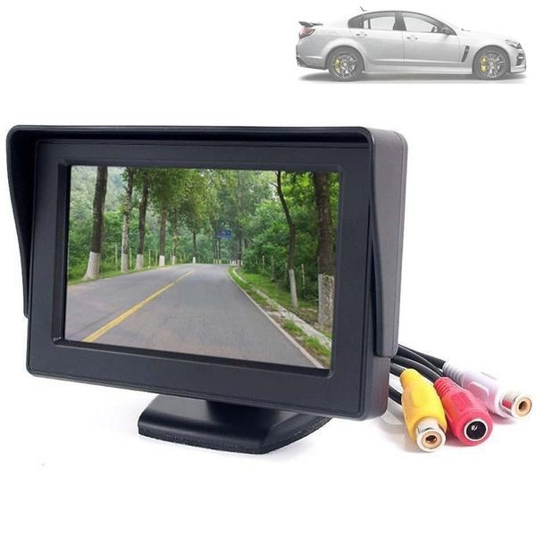 4.3" TFT LCD Screen Car Rearview Rear View Monitor Reverse Backup ...