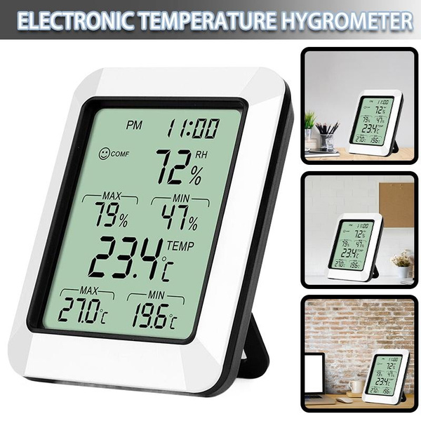 Newly Digital Indoor Outdoor Hygrometer Thermometer Temperature ...