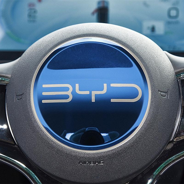 Car Steering Wheel Panel Label for BYD ATTO 3 YUAN PLUS 2022 Decoration ...