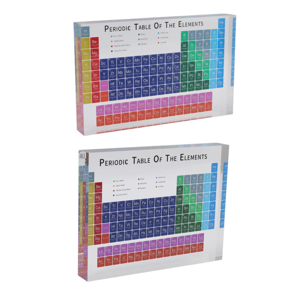 Educational Periodic Table Decoration Safe Odorless Modern Acrylic ...