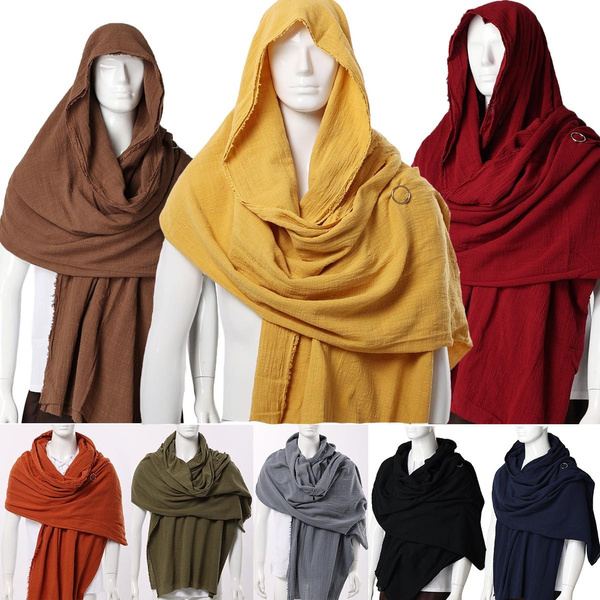 Post Apocalyptic Shawl Scarf Shaman Cowl Medieval Costume Sash | Wish