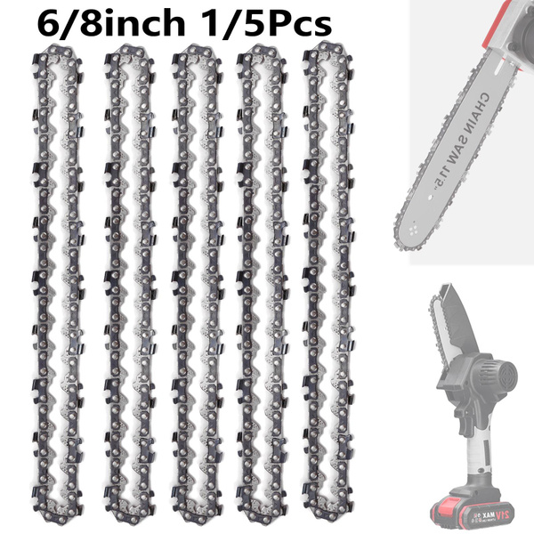 6/8 Inch Mini Steel Chainsaw Chains Electric Chainsaws Accessory ...
