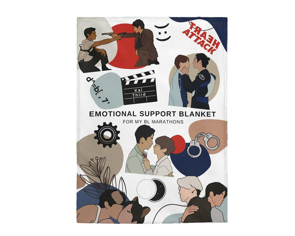 BL Thai Drama TV Series, Emotional Support Blanket, Aesthetic Collage ...
