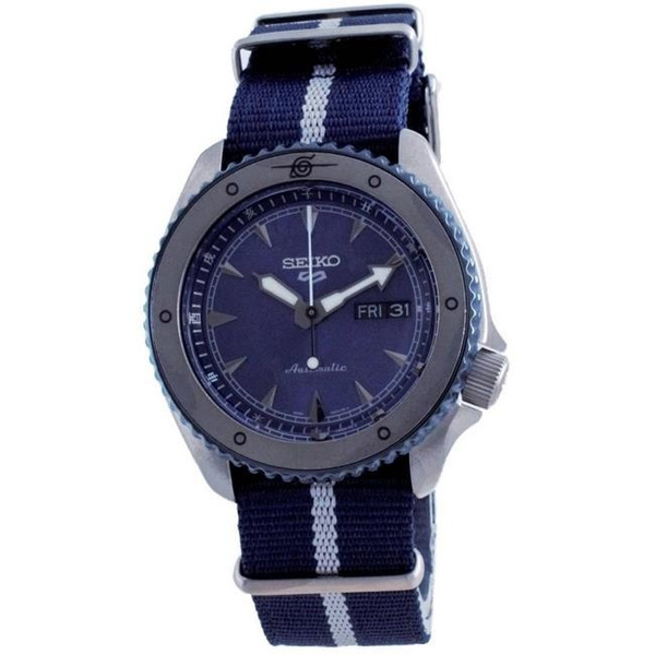 Seiko SRPF69K1 5 Sports Sasuke Uchiha Limited Edition Automatic 100M ...