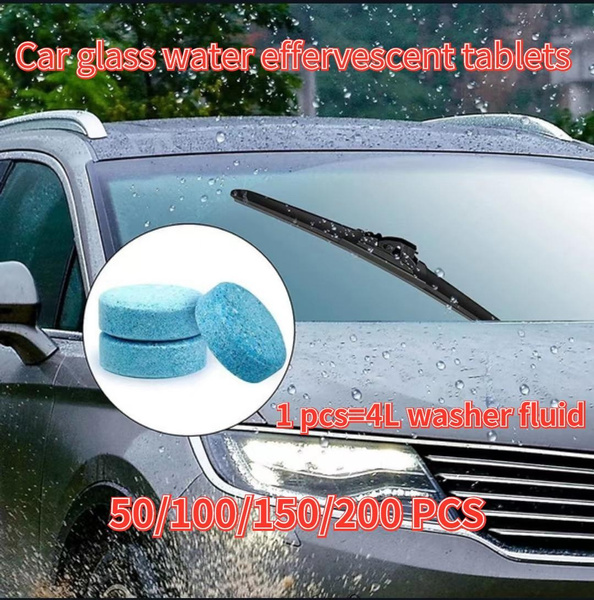 Car glass water effervescent tablets/cleaning effervescent tablets ...