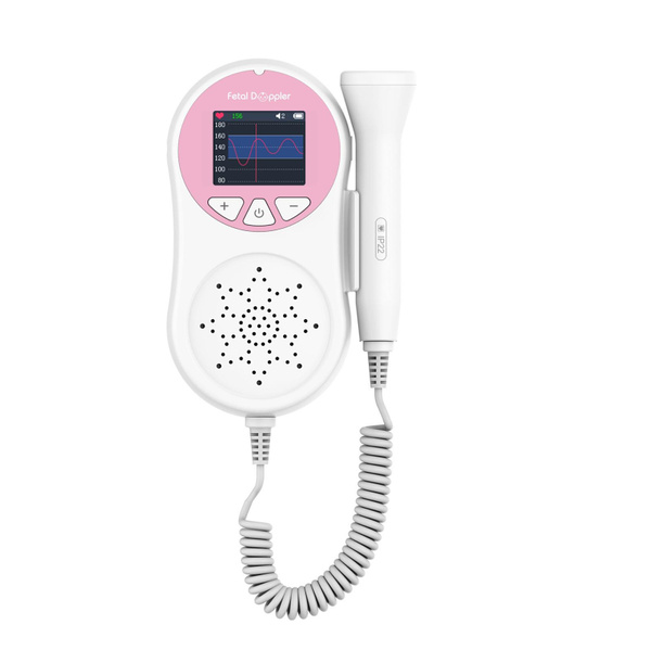 CONTEC10A Pocket Fetal Heart Monitor Manual Ultrasound Heartbeat ...