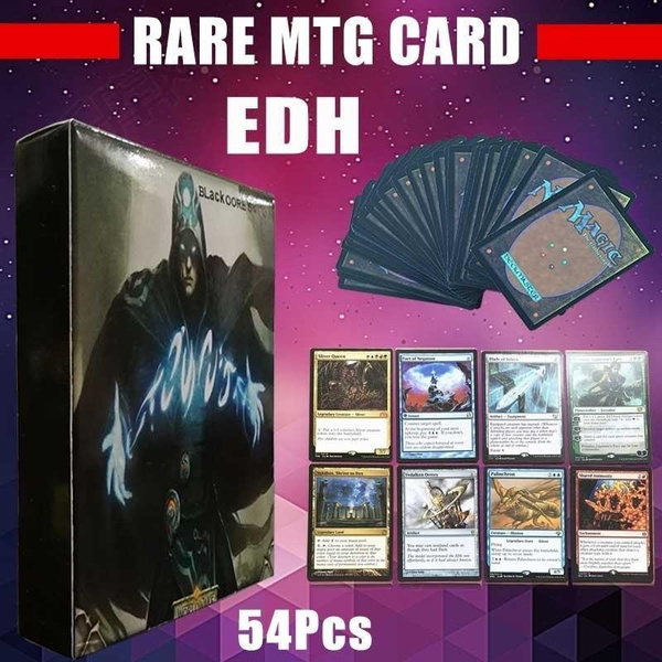 Hot Sell EDH Mtg Proxy Cards 54pcs Black Core EDH Magic Cards Deck Magic the Gathering Card | Wish