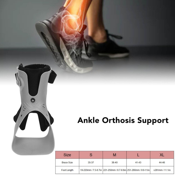 S/M/L/XL Foot Drop Brace Support Buckle Soft Posture Correct Ankle Foot ... S/M/L/XL Foot Drop Brace Support Buckle Soft Posture Correct Ankle Foot ...