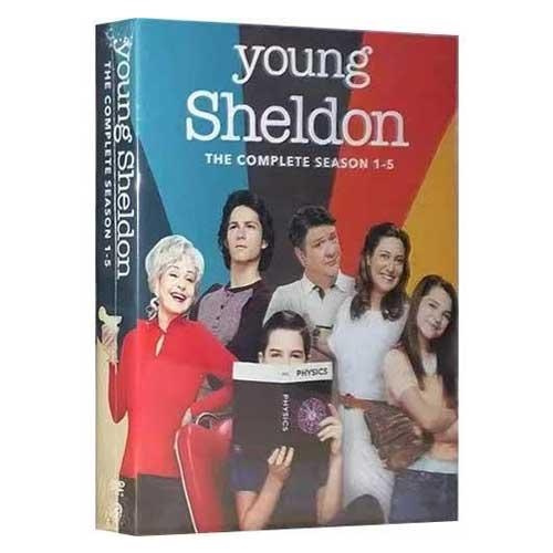 Young Sheldon Complete Season 1-5 DVD (TV) (2017-2022) 10-Disc Movie ...