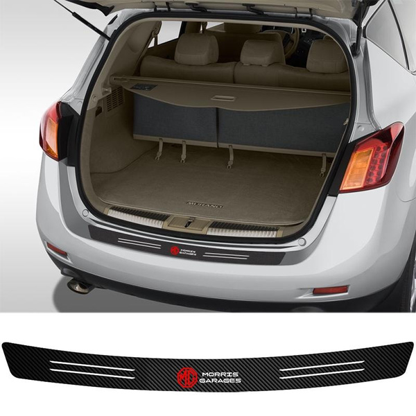 Car Logo Rear Bumper Sticker Trunk Guard Protector Sticker for MG ZS GS ...