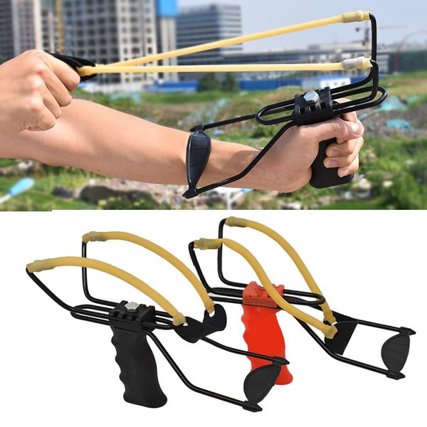 Outdoor Games Slingshot Wrist Brace Support Shot Catapult Hunting ...