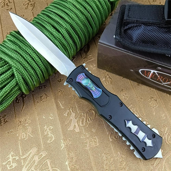 No.2 Adjustable Switch Auto Pocket Knife Tactical Dagger OTF-Safety ...