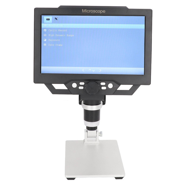 Industrial Microscope 10X To1600X Magnification Digital Microscope 9in ...