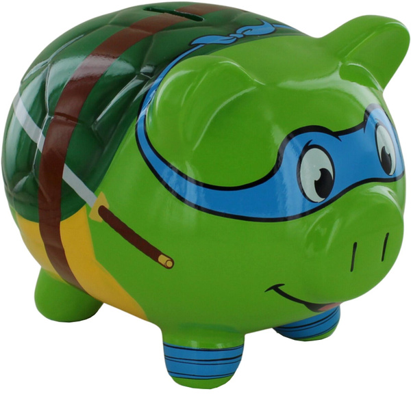 Teenage Mutant Ninja Turtles Leonardo Ceramic Piggy Bank | Wish