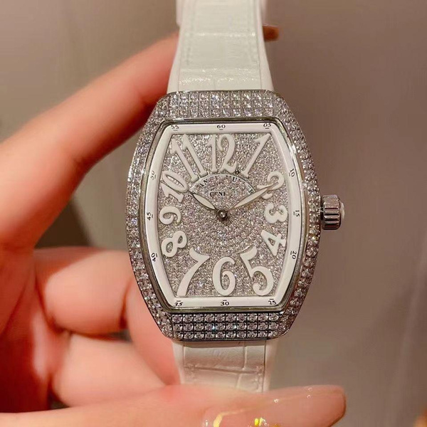 2023 European and American Fashion Star studded Diamond Watch Women's ...