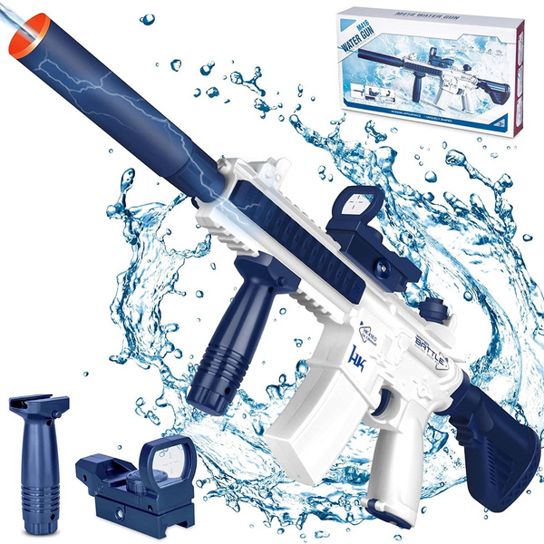Electric Water Guns M4, Automatic Squirt Guns for Kids 12 Ages Over ...