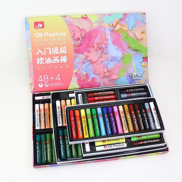 Kuelox 48Colors Beginner Grade Art Soft Oil Pastel Classic/Morandi ...